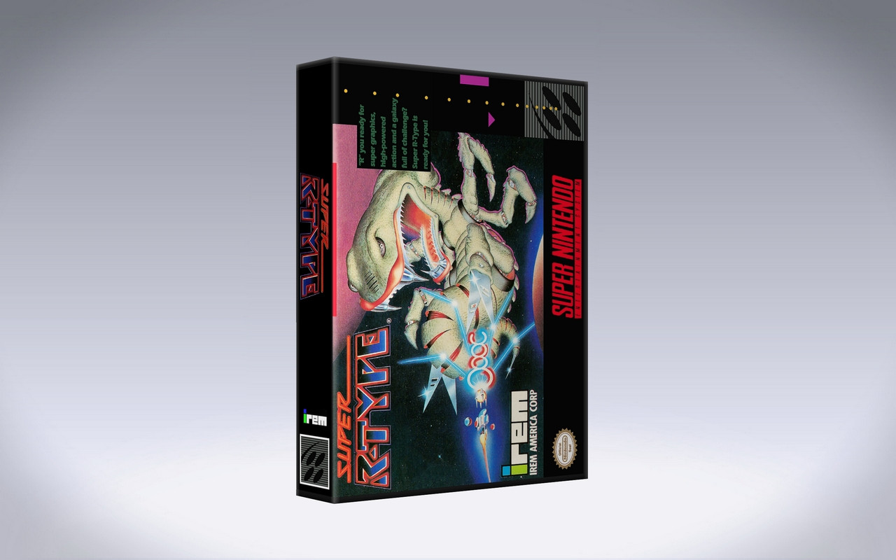 Gaming Relics - Super Nintendo - Retail Style - Super R-Type